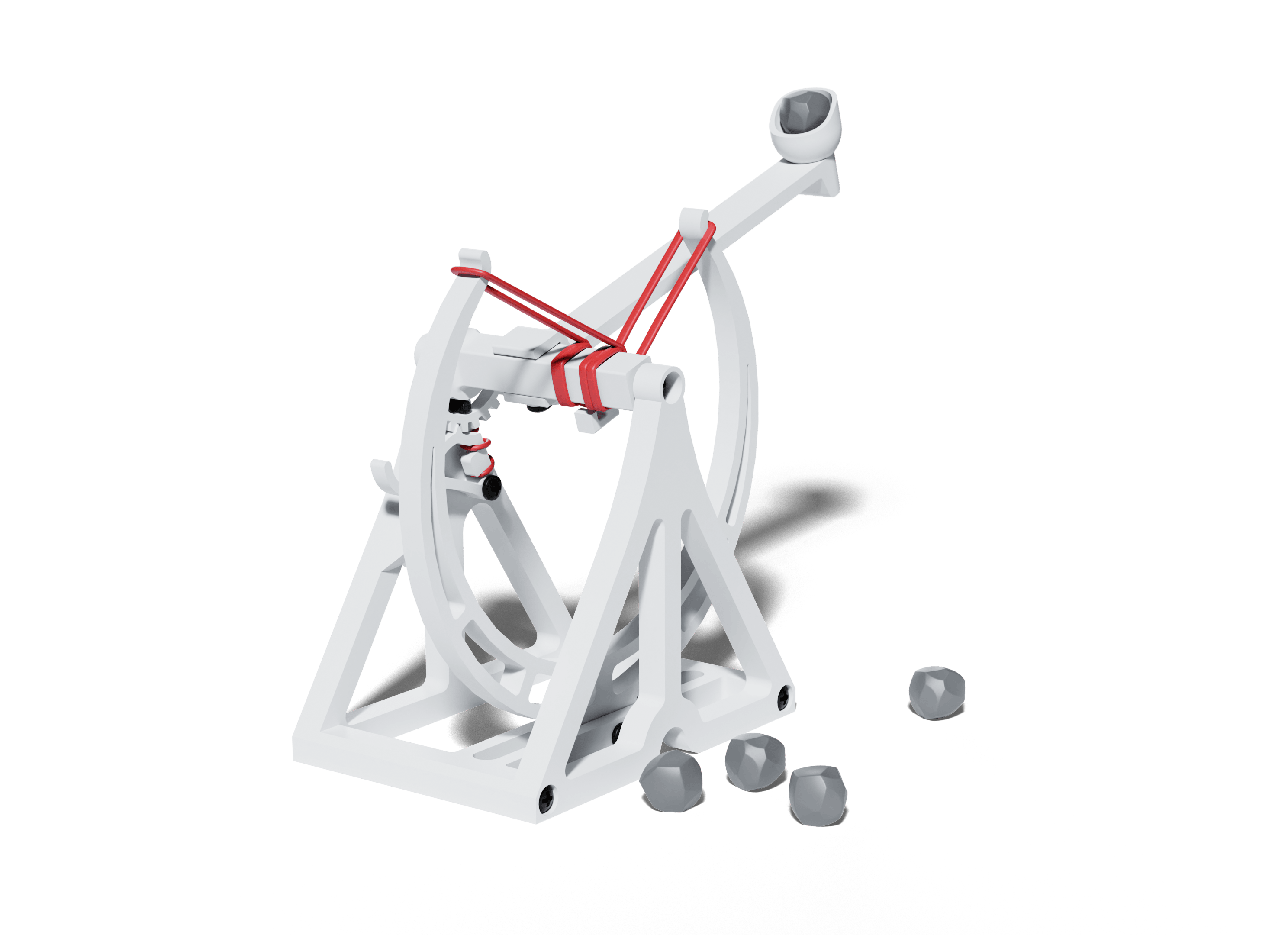 Spring Action Mini Catapult - Noisycube
